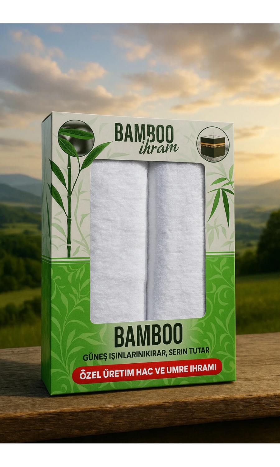 Premium 2-Piece Bamboo Ihraam Set – Soft, Eco-Friendly, White Ihram To ...